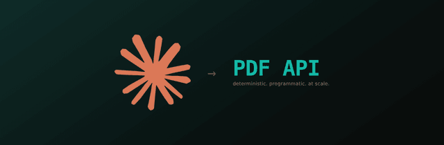 Claude can now create PDFs. When do you still need a PDF API?